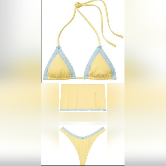 PINK Victoria's Secret | Swim | Ll Vs Pink Swim Frankies Bikinis Cape ...